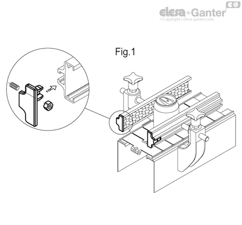 TGL Closing cap for GLA and GCA guides | Elesa+Ganter